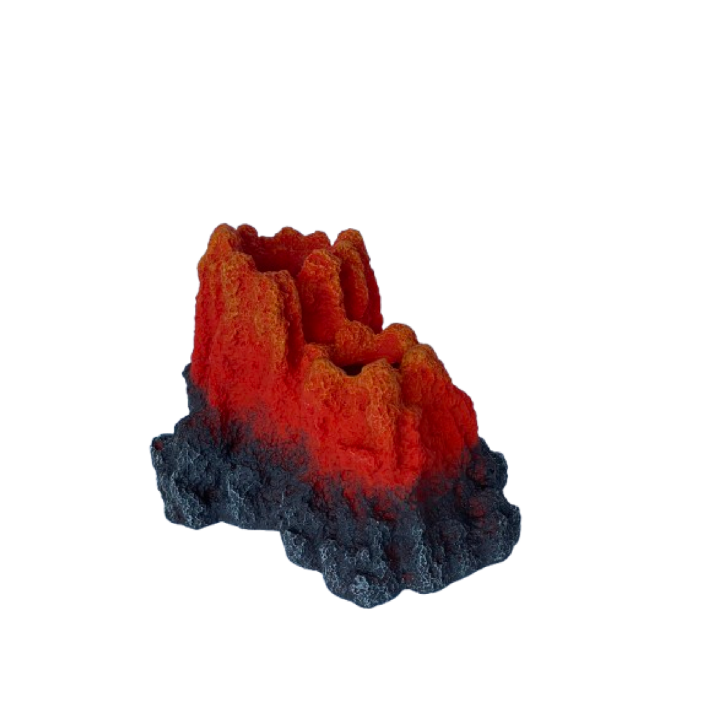Artificial decoration - Volcano with air