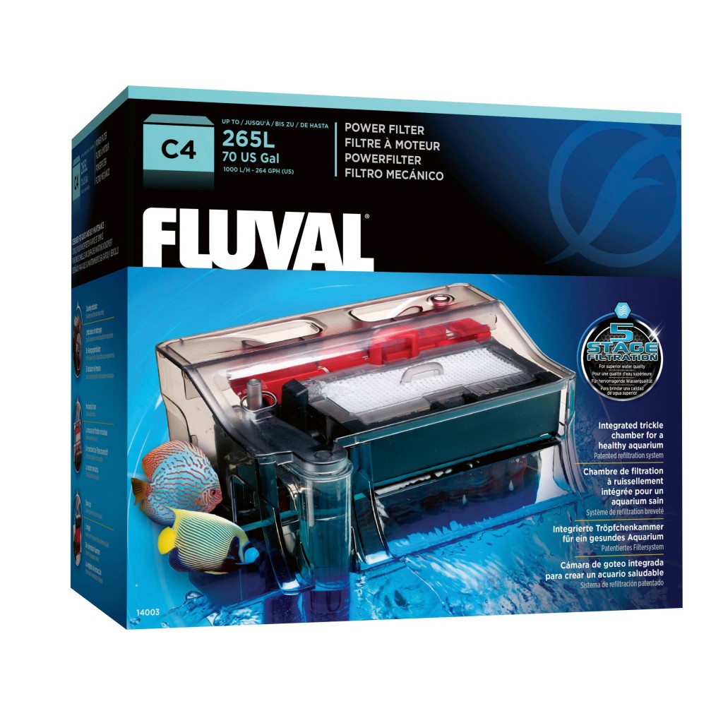 ᐉ Окачен филтър Fluval Power filter C4 на ТОП ценa | AquariumBG