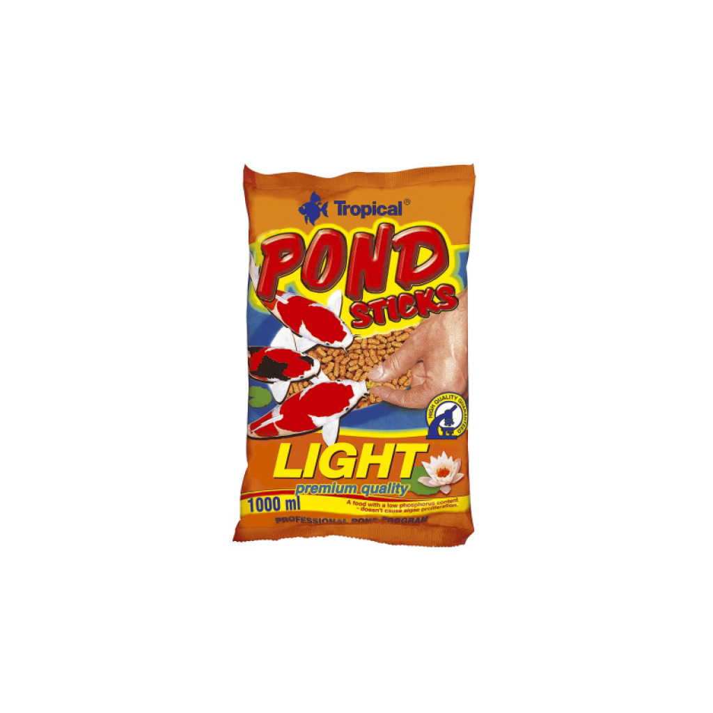 Food in the form of floating sticks Tropical Pond Sticks Light